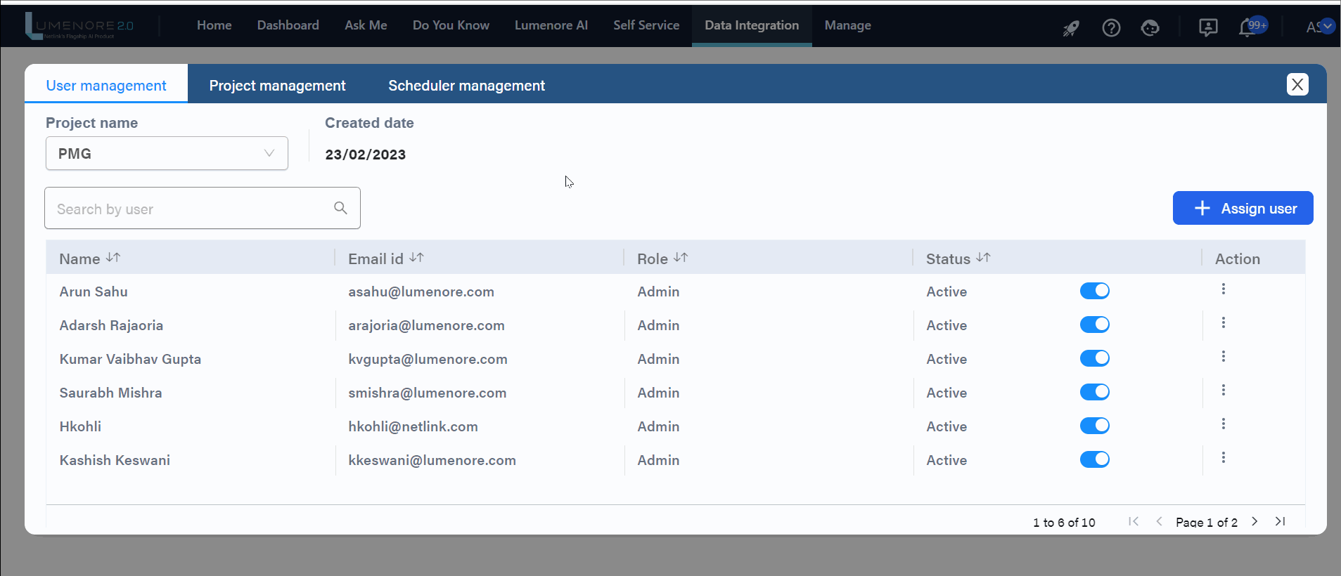 Lumenore Data Magnet (ETL tool) - Lumenore Knowledge Base