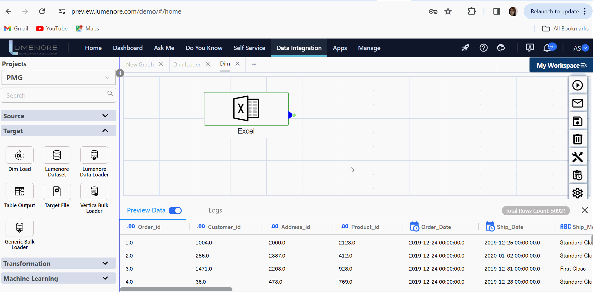 Generic bulk loader - Lumenore Knowledge Base