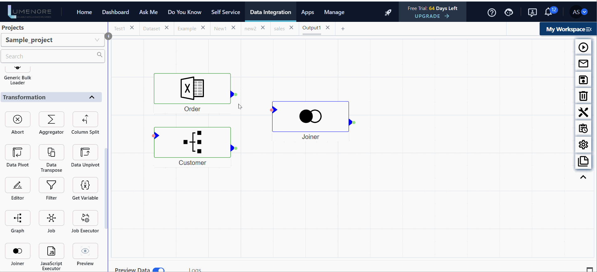 Joiner - Lumenore Knowledge Base