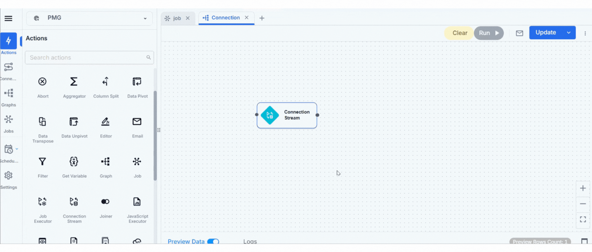 Connection Stream - Lumenore Knowledge Base